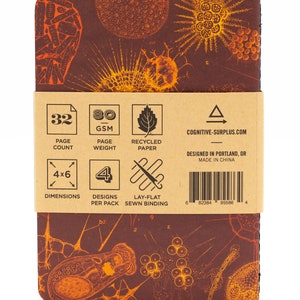 Science Lab Pocket Notebooks Set of 4 | Microbiologist, Scientific ...