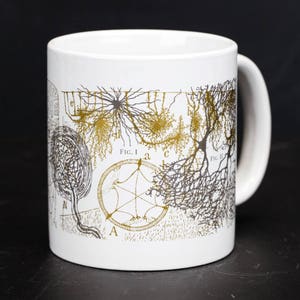Neuroscience Mug 20 Oz Neuron Coffee Mug, Brain Science Mug, Pharmacist ...