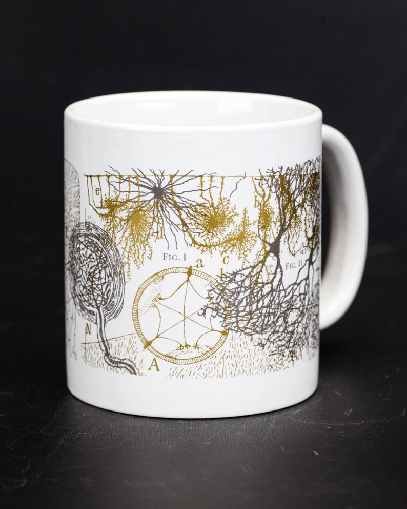 Neuroscience Mug 20 Oz Neuron Coffee Mug Brain Science Mug - Etsy