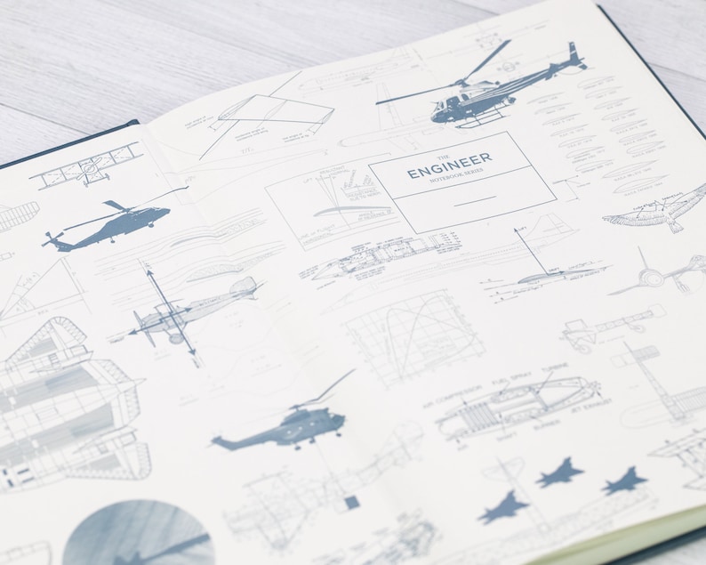Aeronautical Engineering Graph Paper Notebook | Engineer Gifts, Physics ...