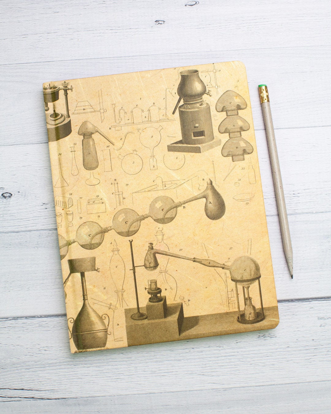 Vintage Chemistry Hardcover Notebook | Chemistry Gift, Pharmacist Gift ...