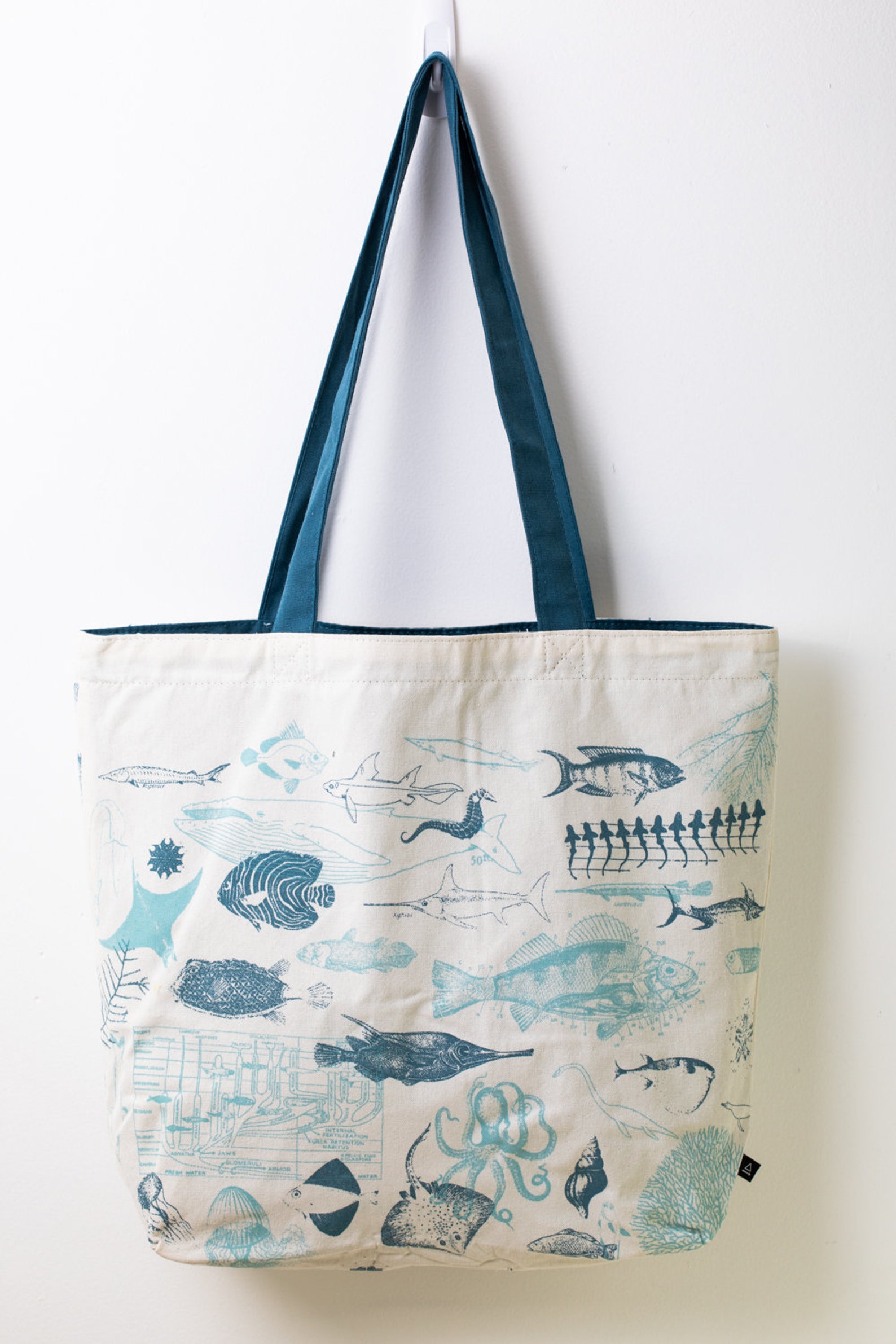 Marine Biology Tote Bag Reversible Tote Biology Gifts | Etsy