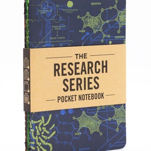 Science Lab Pocket Notebooks Set of 4 | Microbiologist, Scientific ...