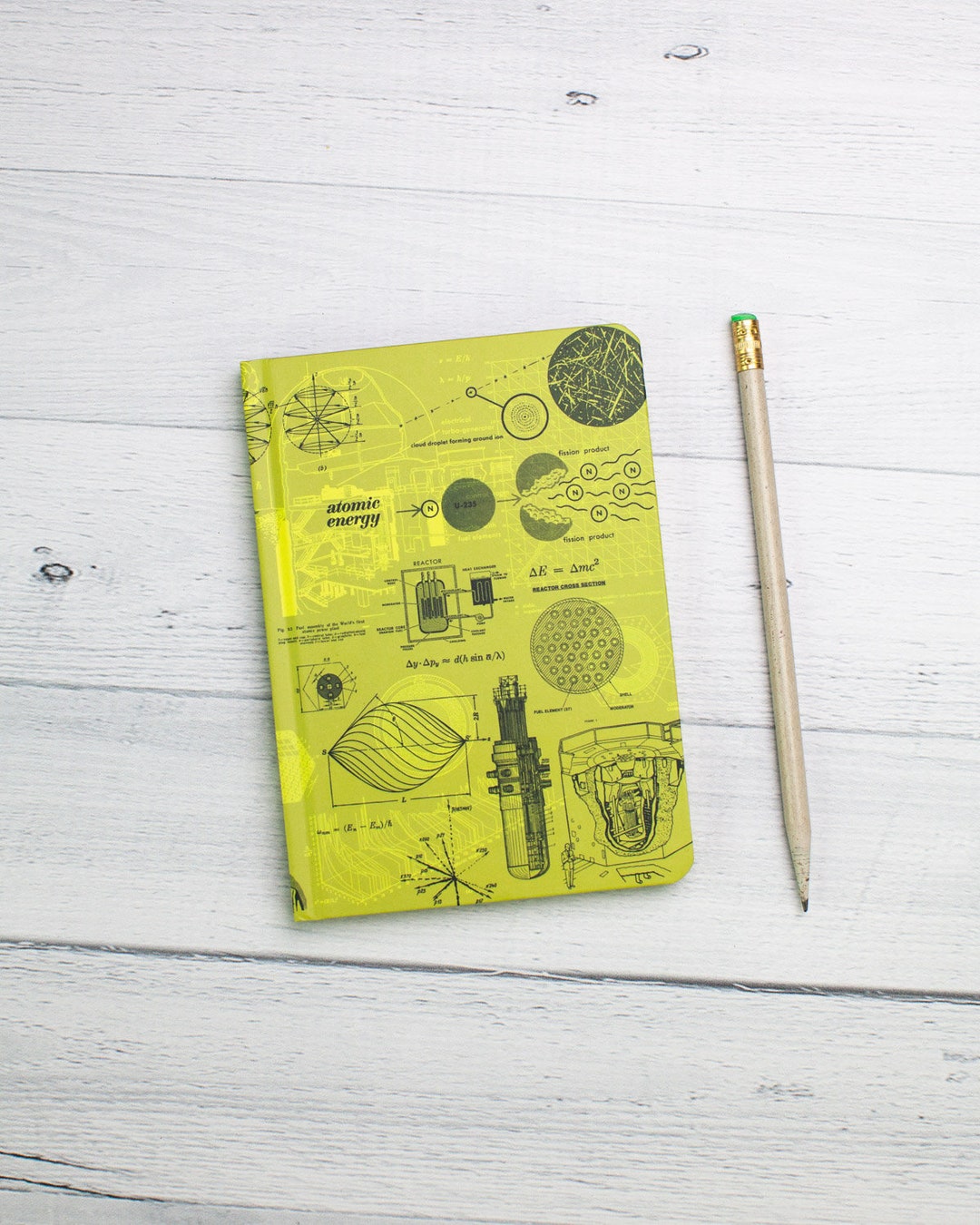 Nuclear Physics Mini Hardcover Notebook | Dot Grid Journal, Graph Paper ...