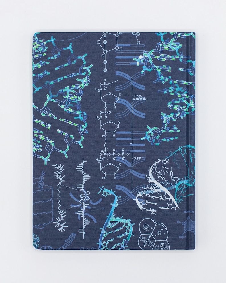 Genetics & DNA Hardcover Notebook | Biology Gifts, Medical Student Gift ...