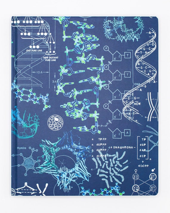 Genetics & DNA Lab Notebook Biology Gifts College Student | Etsy