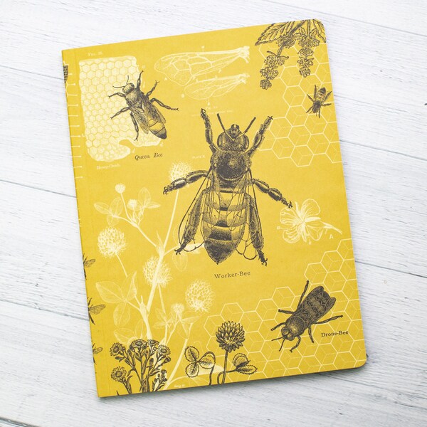 Bee Notebook - Etsy