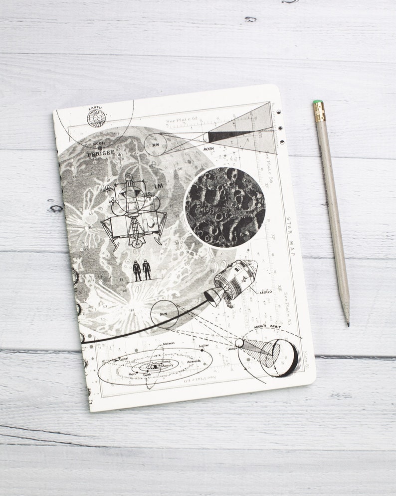 Moon Notebook - Softcover | Astronomy Gifts, Astrophysics, Space ...