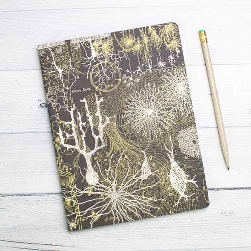 Brain Softcover Notebook Neuroscience Nursing Student Gift - Etsy