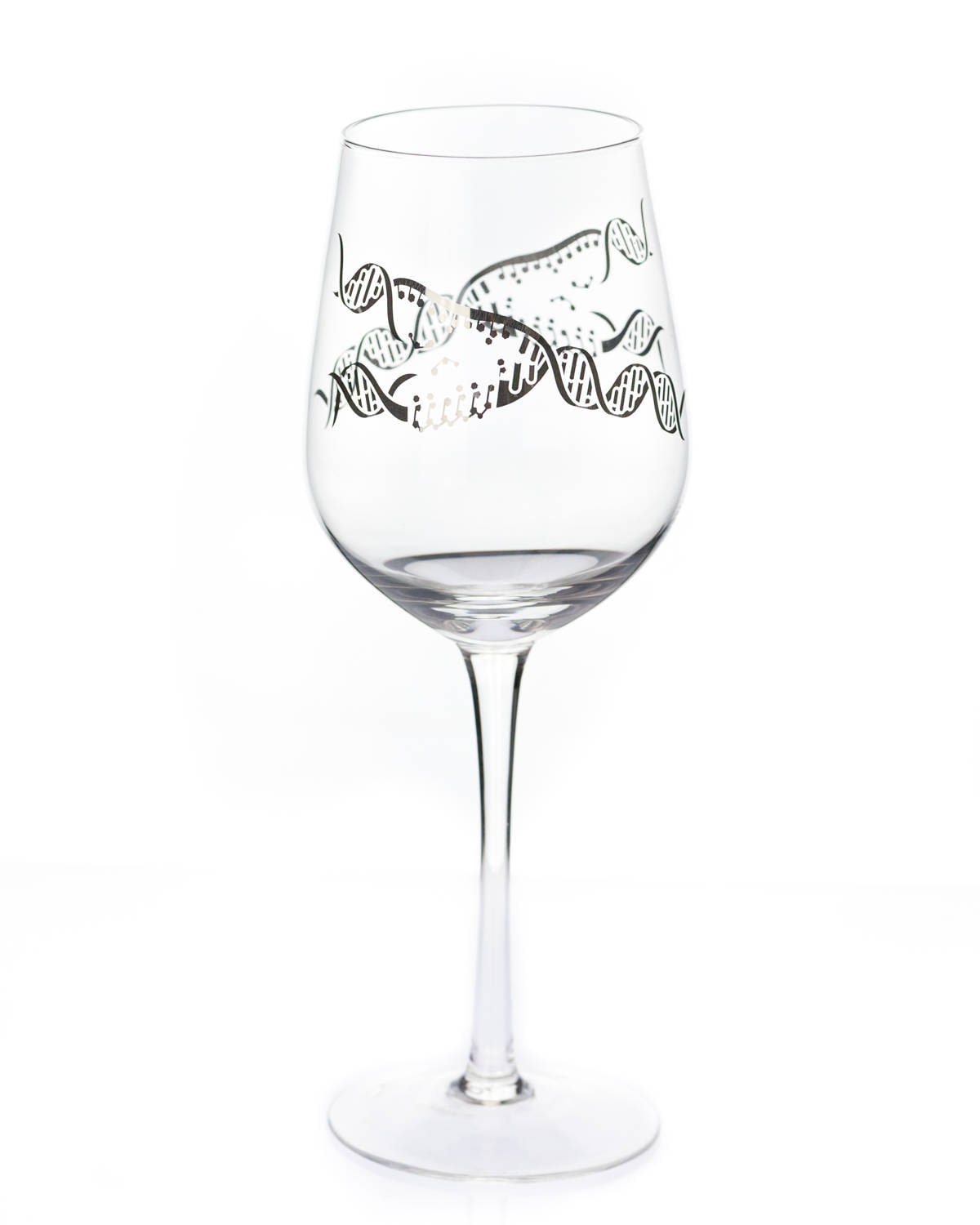 DNA Wine Glass | Genetics Glass, Chemistry Gift, Microbiologist ...