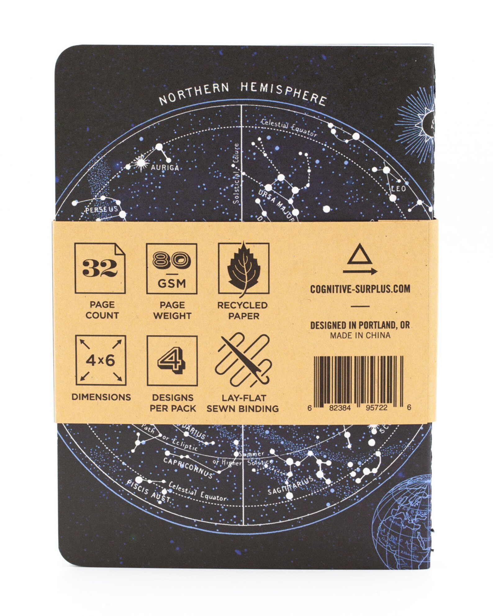 Space Pocket Notebooks Set of 4 Astronomy Gifts Physics | Etsy