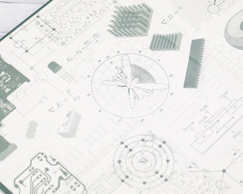 Electronic Engineering Graph Paper Notebook Engineer Gifts | Etsy