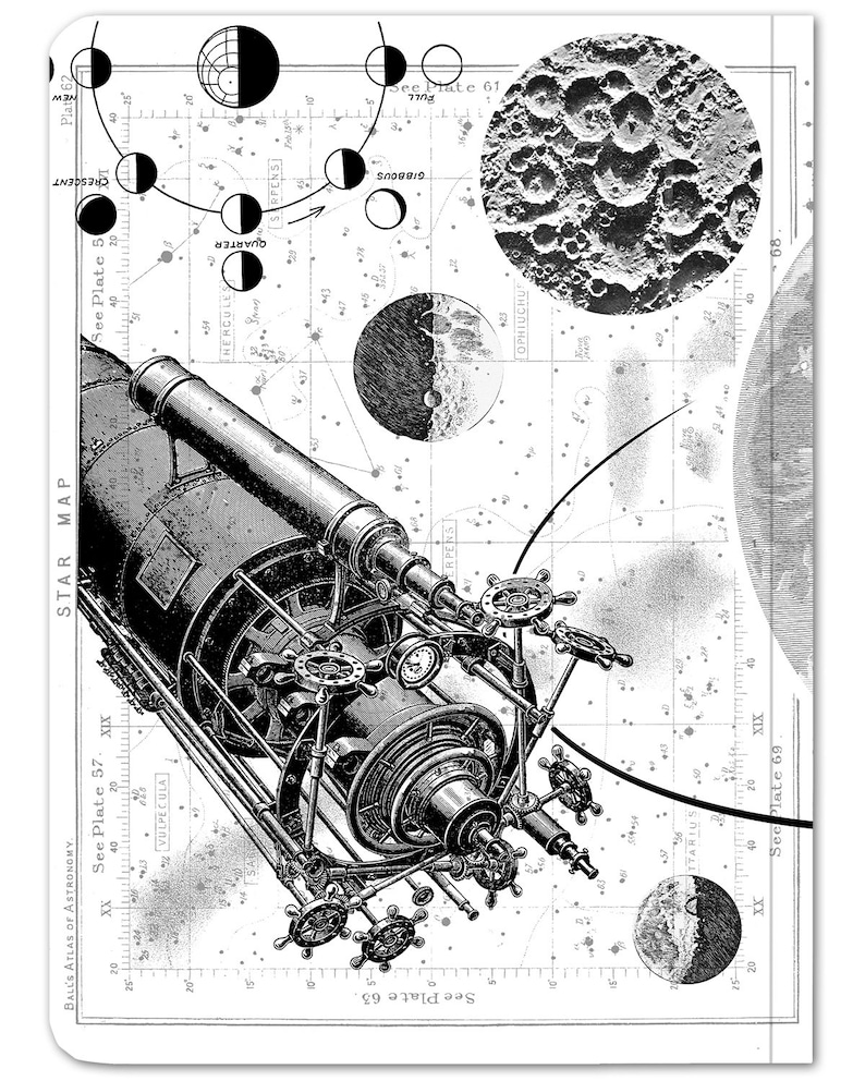 Moon Notebook - Softcover | Astronomy Gifts, Astrophysics, Space ...
