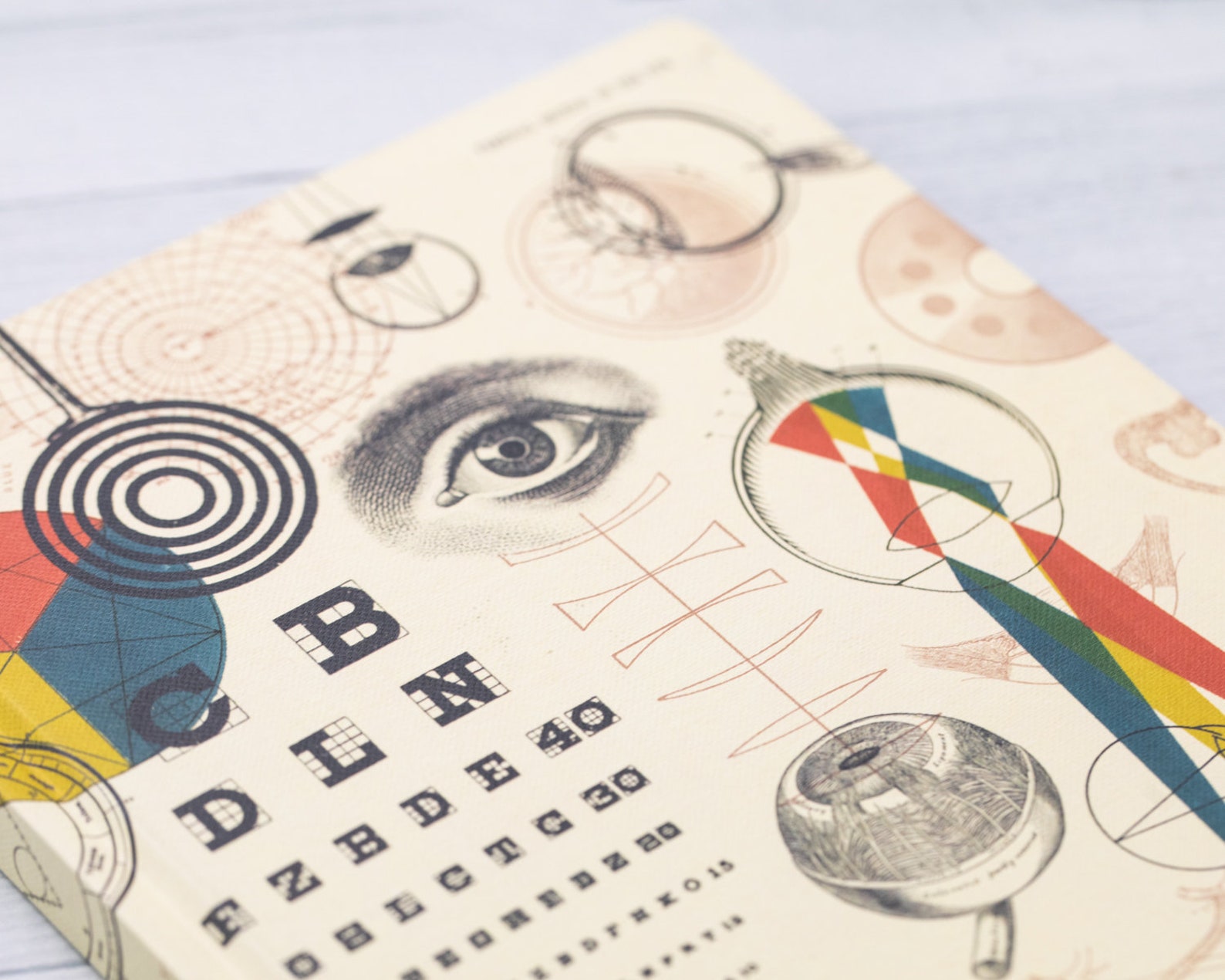 Optics Sight Notebook Hardcover Physics Gift Medicine | Etsy