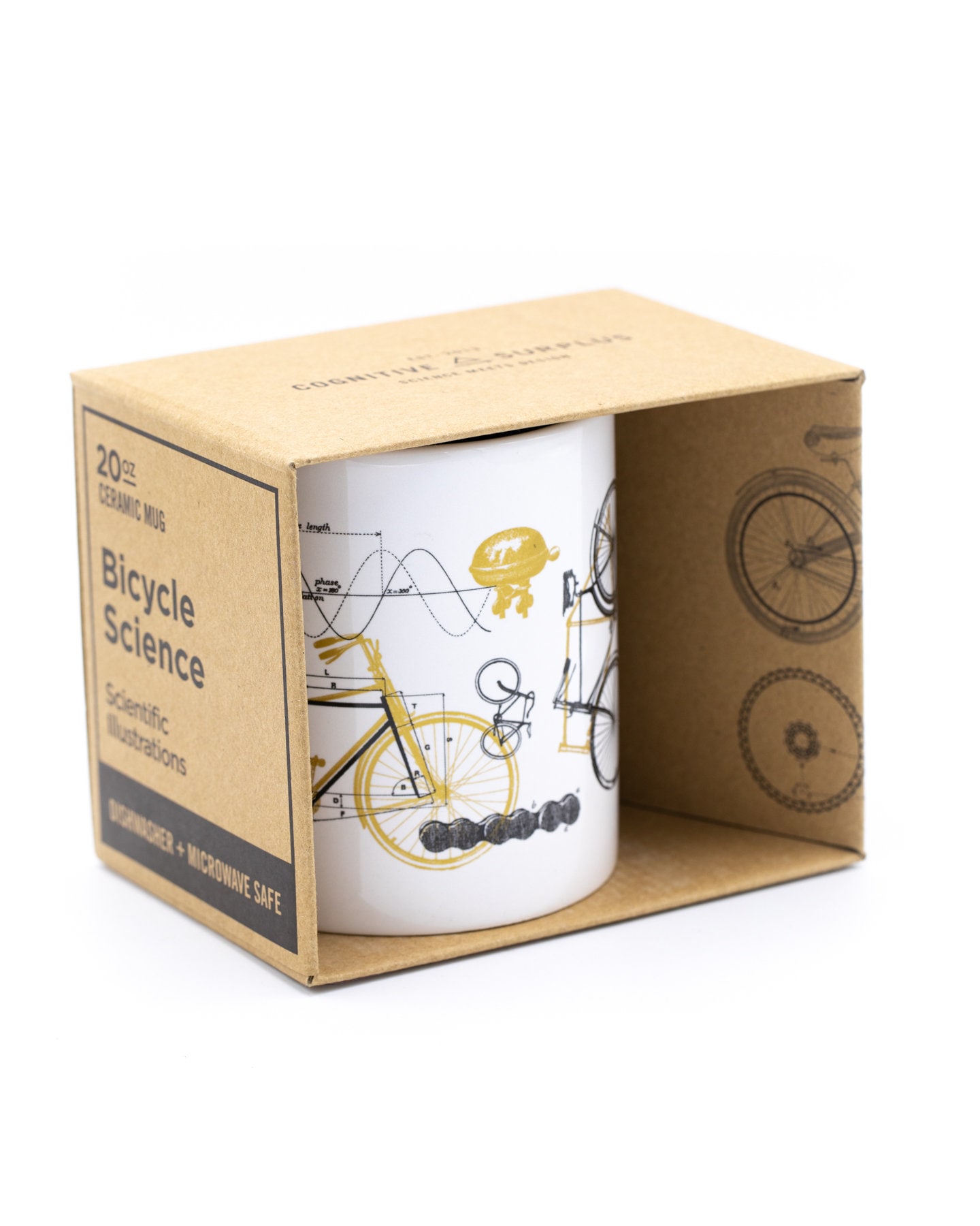 Bike Mug 20 Oz | Bicycle Mug, Engineer Gift, Science Mug, Science Gift ...