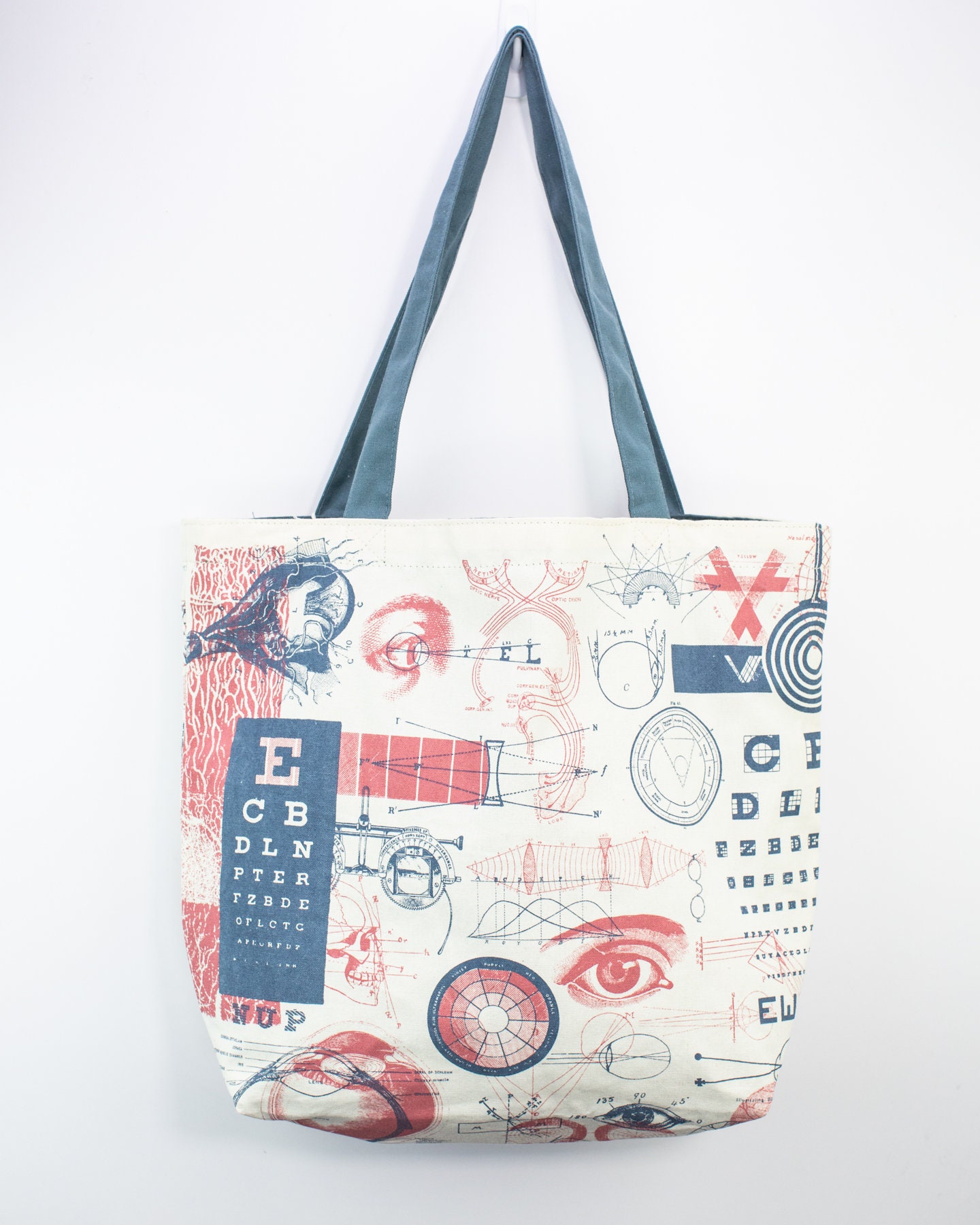 Optics + Sight Tote Bag | Reversible Tote, Science Tote Bag, Physics ...