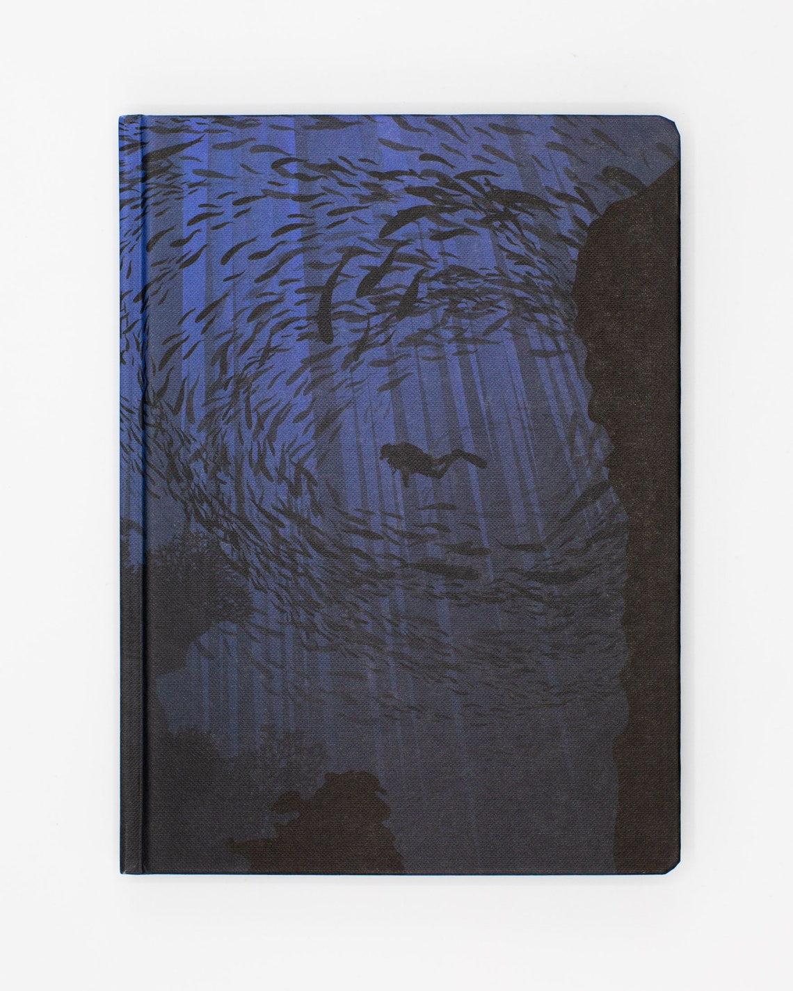 Under the Waves Black Paper Notebook | Dark Matter, Science Notebook ...