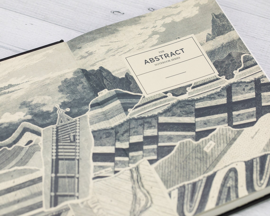 Geology A5 Notebook Rock Journal Recycled Notebook Geology - Etsy