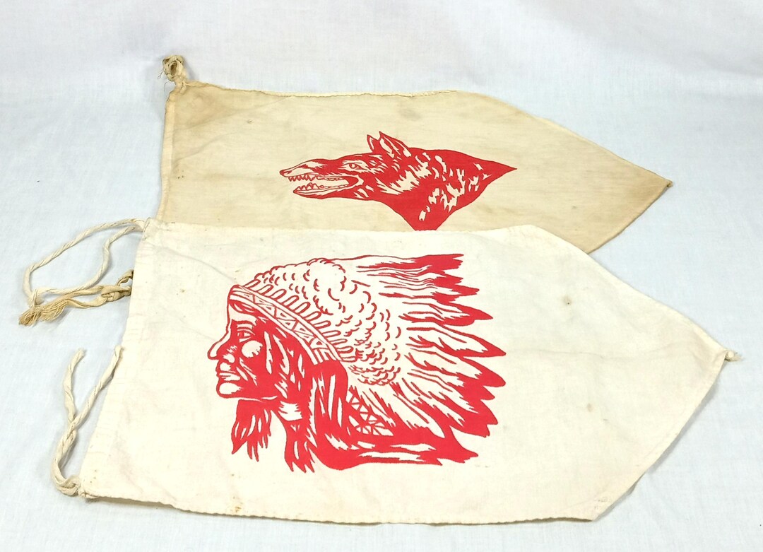 Vintage Boy Scout Patrol Flags - Etsy