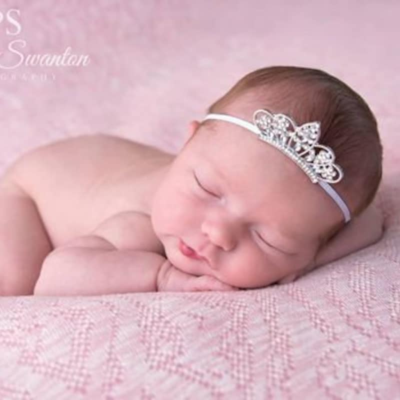 Baby Tiara Headband - Etsy