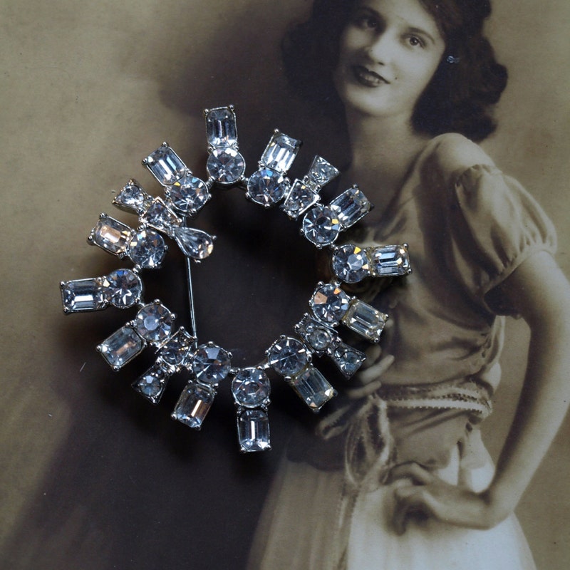 Square Brooch - Etsy