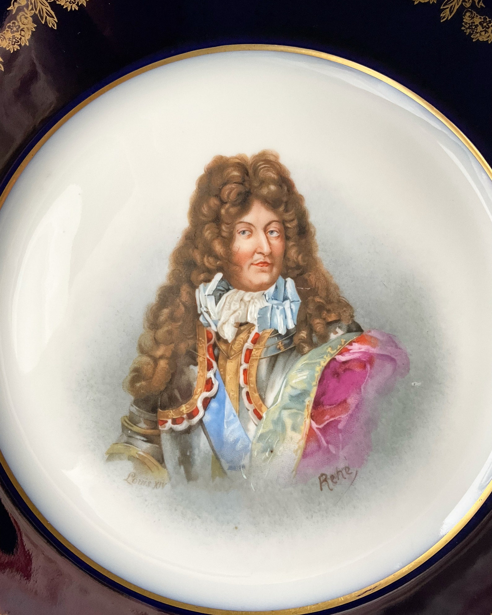 Haviland Limoges Plate, Portrait of Louis XIV, Circa 1894 to 1925 - Etsy