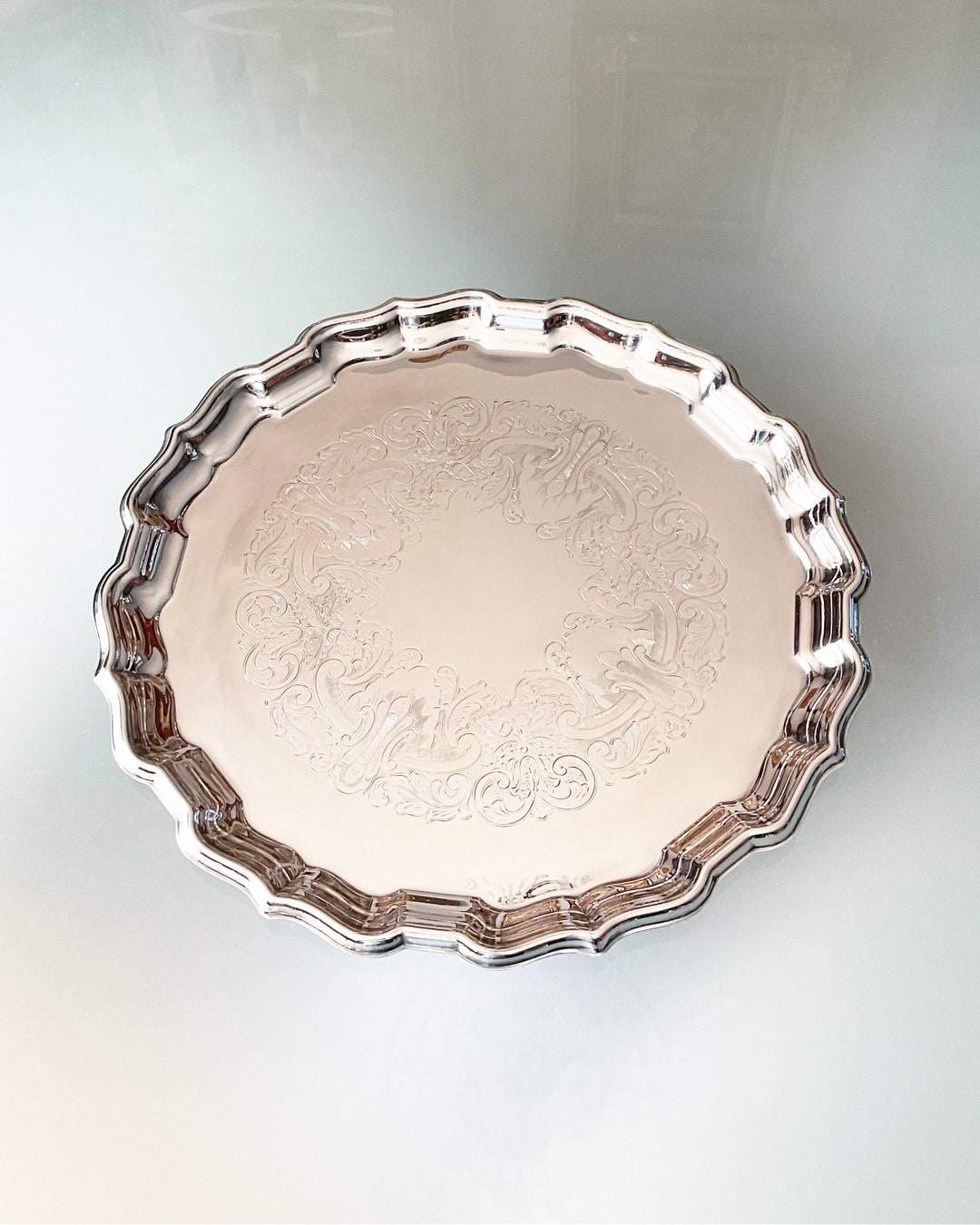 Birks Primrose Silver Plate Tray - Etsy