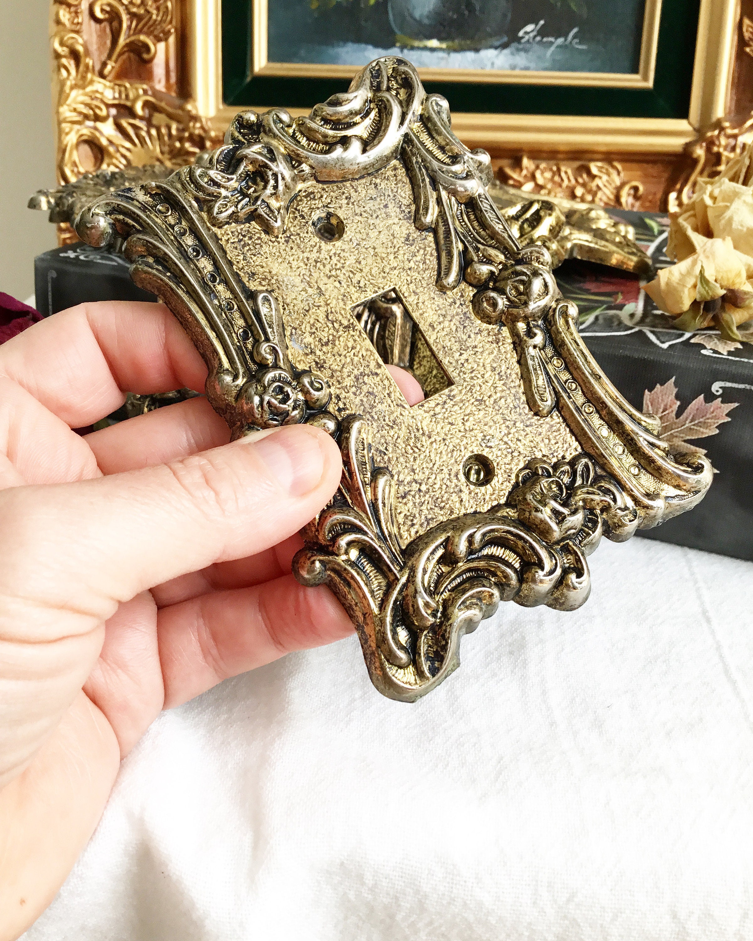 Vintage Cast Iron Single Light Switch Cover Home Decor - Etsy