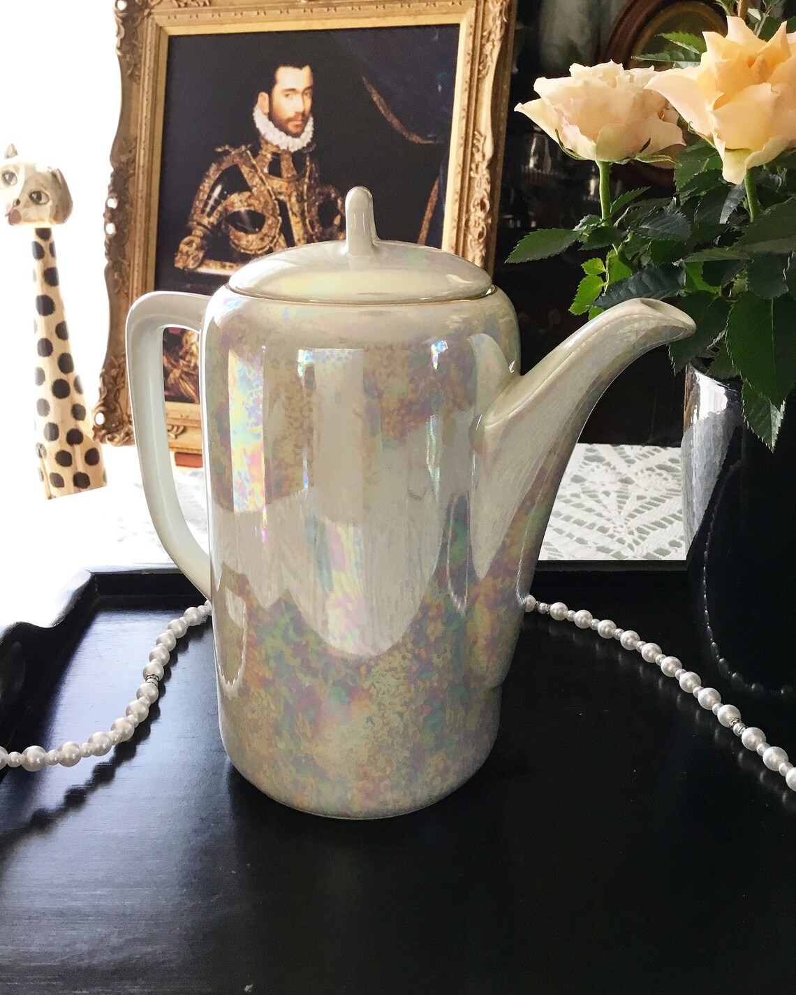 Antique German Unmarked Prov Saxe Coffee Pot - Etsy Canada