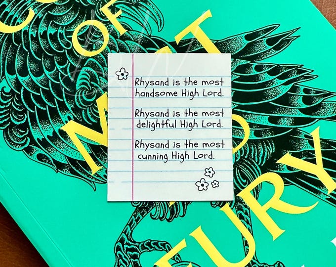 ACOTAR Inner Circle Sticker | Feyre & Rhysand | Licensed Sarah J Maas ...