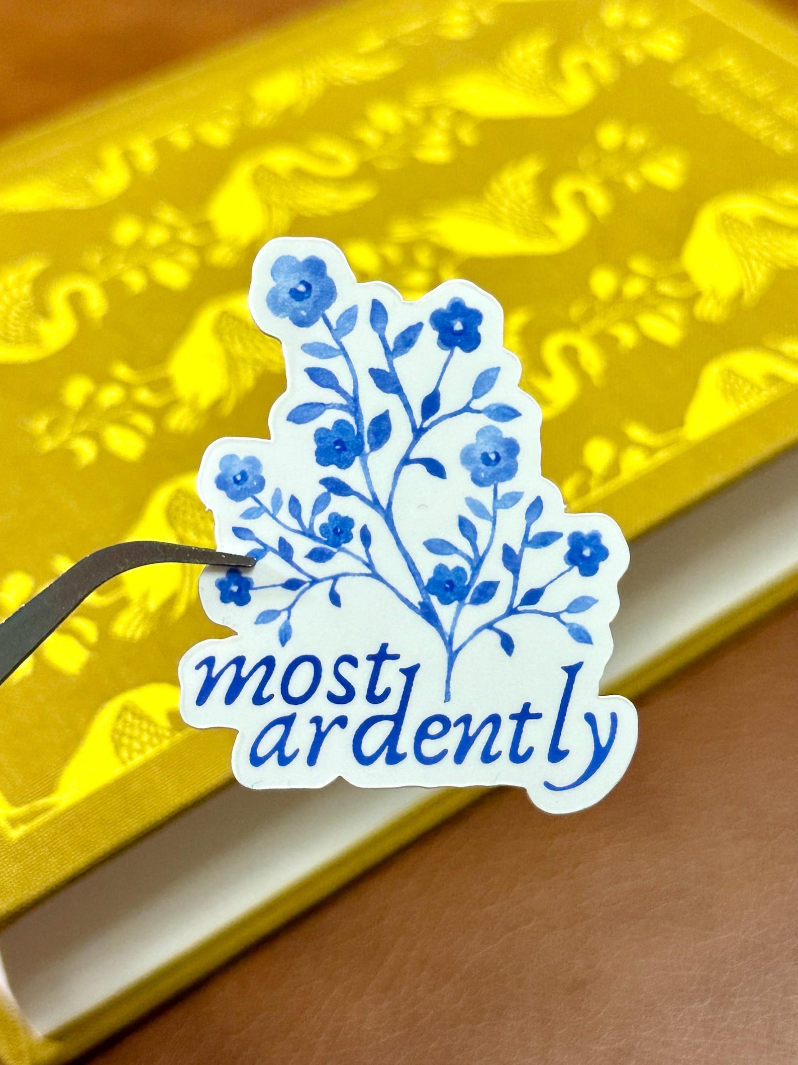 Most Ardently | Pride and Prejudice Jane Austen Sticker | Book Kindle ...