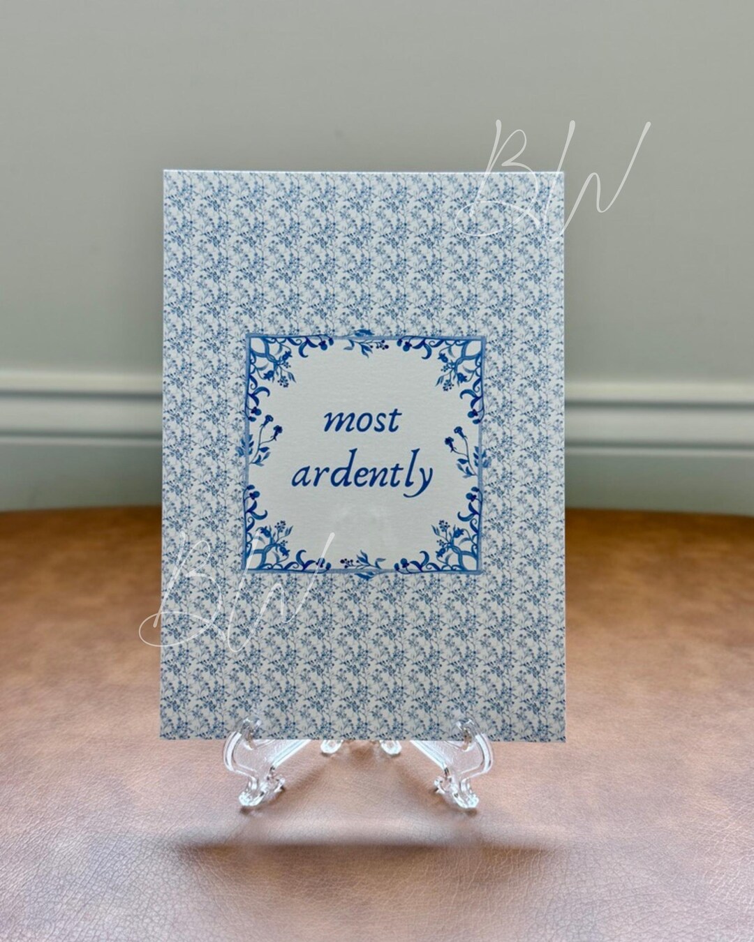 Most Ardently | Pride and Prejudice Art Print | Jane Austen Print - Etsy