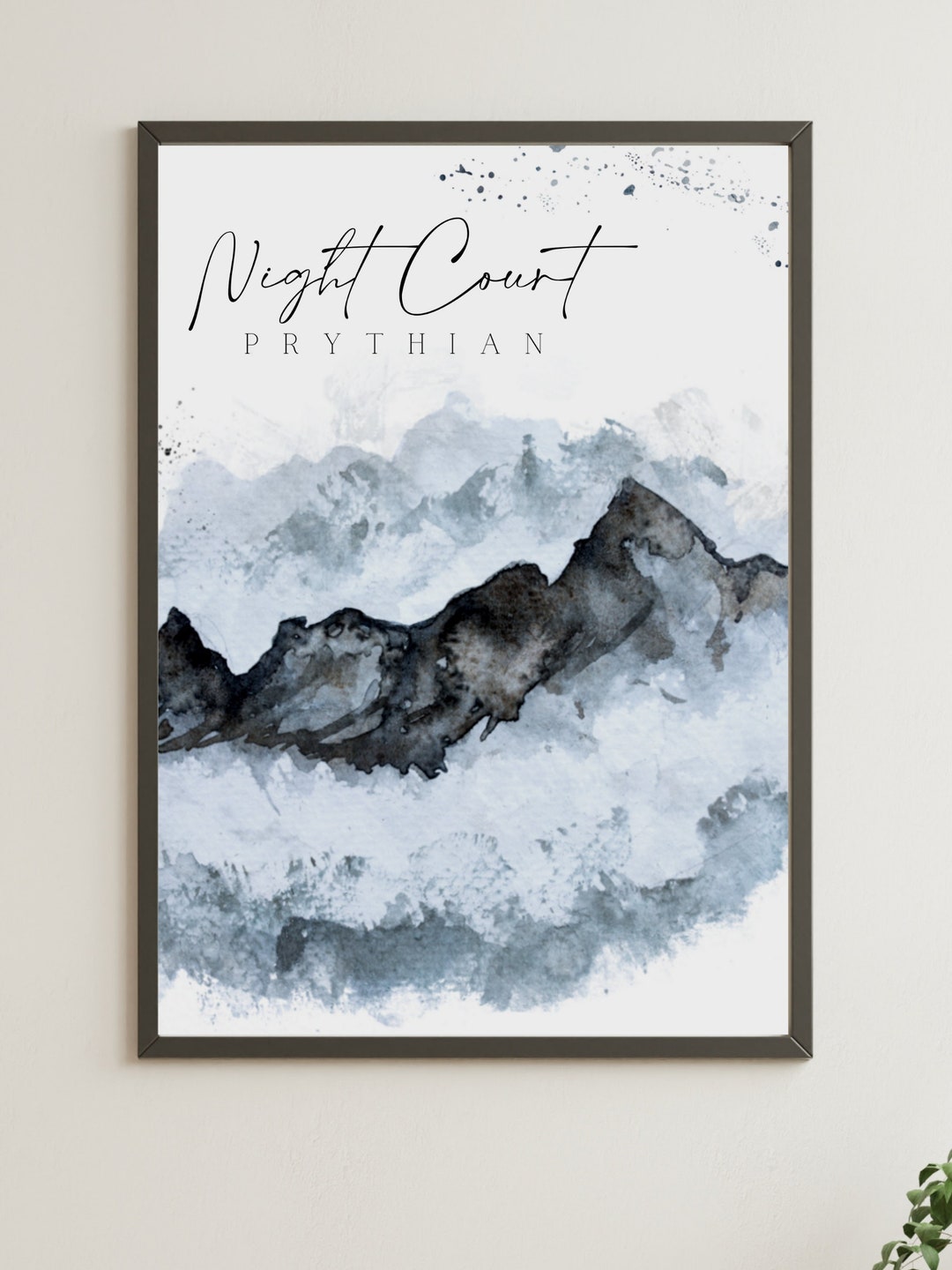 Night Court ACOTAR Art ACOTAR Decor Officially Licensed - Etsy