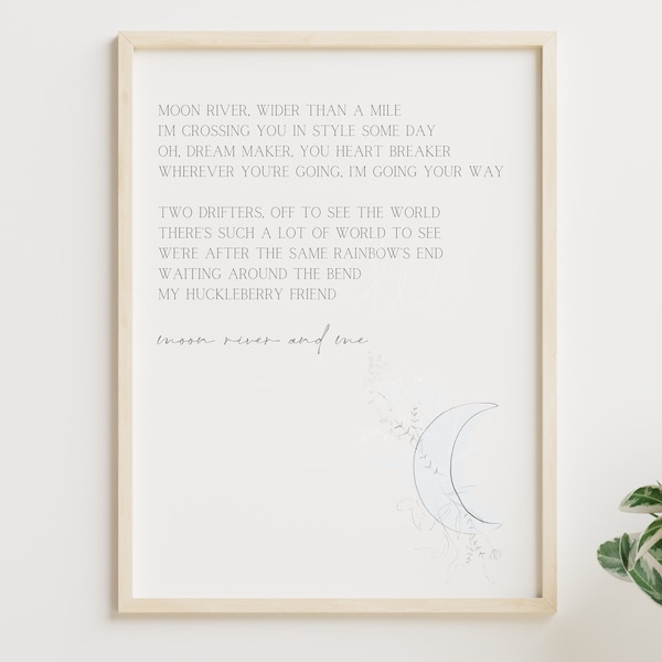 Moon River Art - Etsy