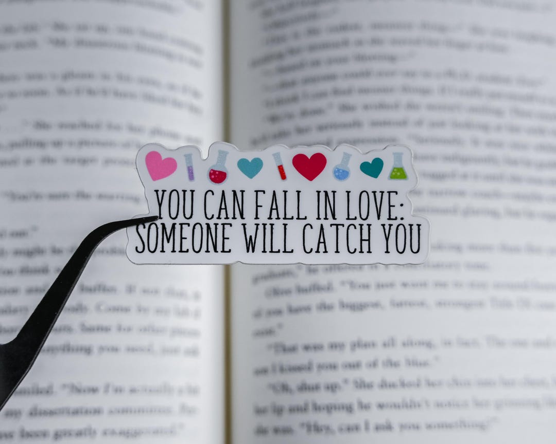 You Can Fall in Love | Love Hypothesis Sticker | Officially Licensed ...