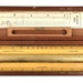 Nautical Memorabilia, Cased Parallel Rule, Boxwood and Brass, Rolling ...