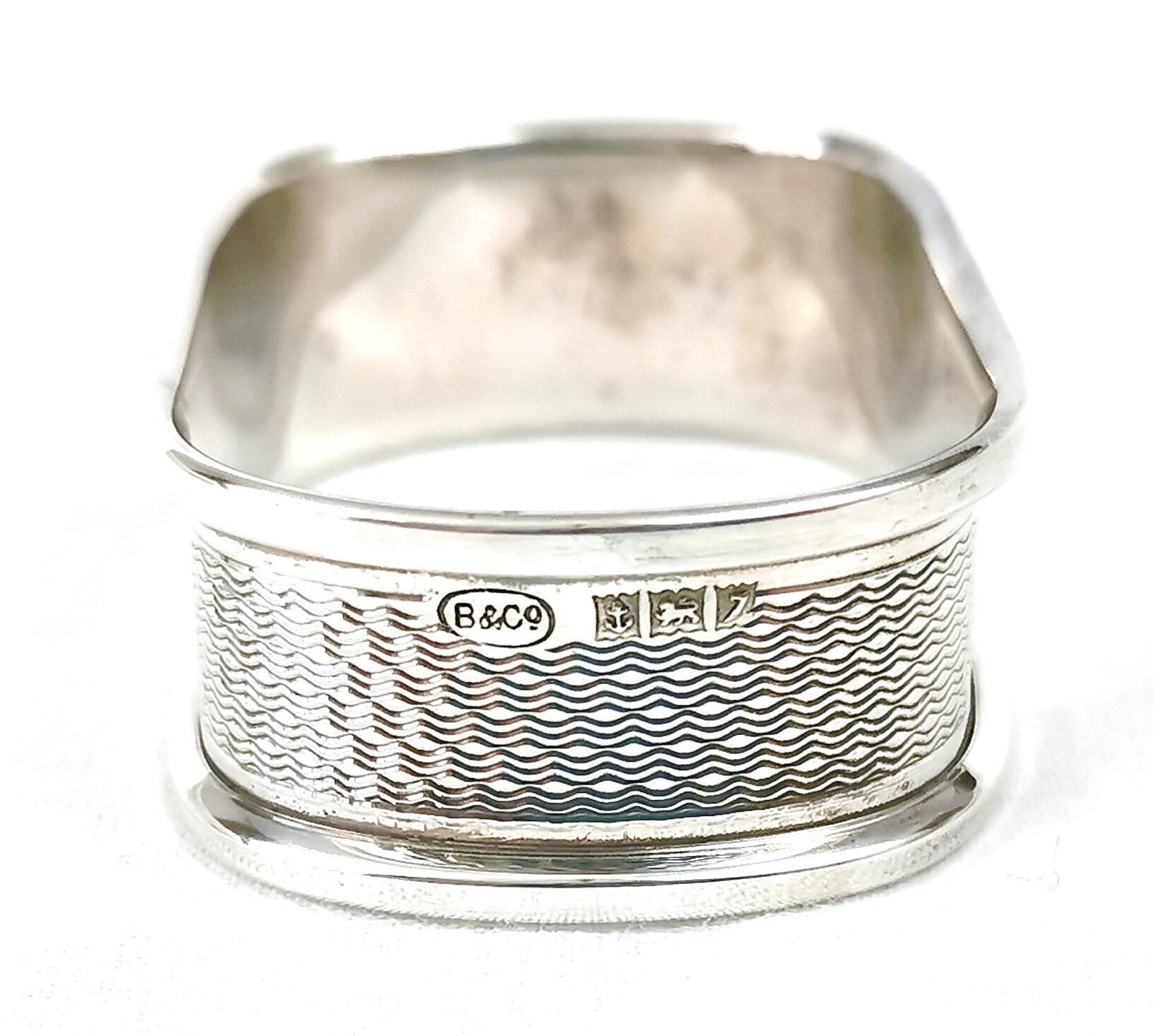 Traditional Silver Napkin Ring Serviette Ring Sterling | Etsy