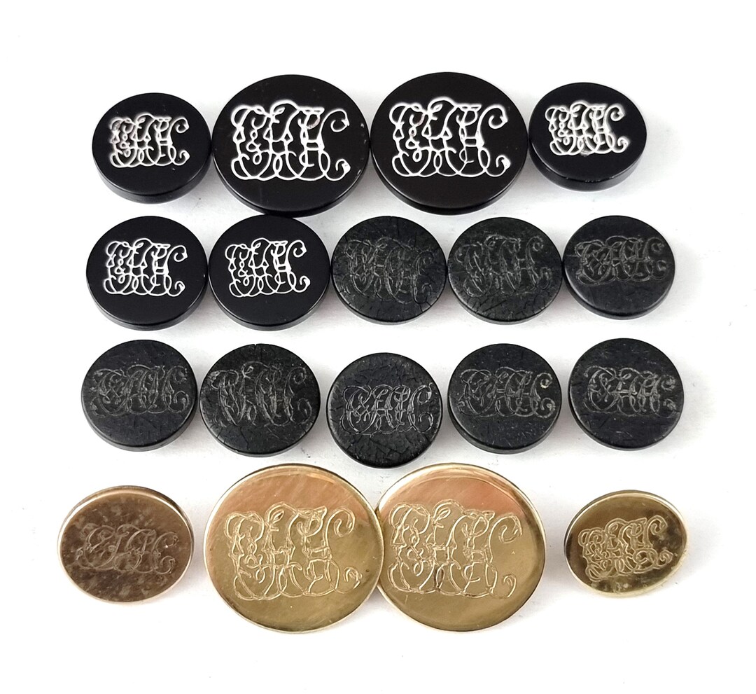 Matched Buttons, Livery Buttons, Small Buttons, Lapel Display ...