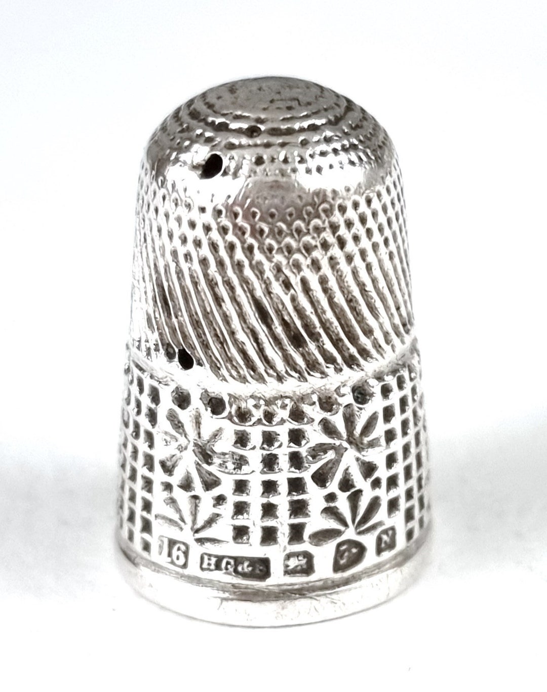 Notable Faults, Victorian Silver Thimble, Chester Silver, Henry ...