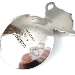 Vintage Tea Caddy Spoon, Australian Silver Plate, Stokes & Sons ...