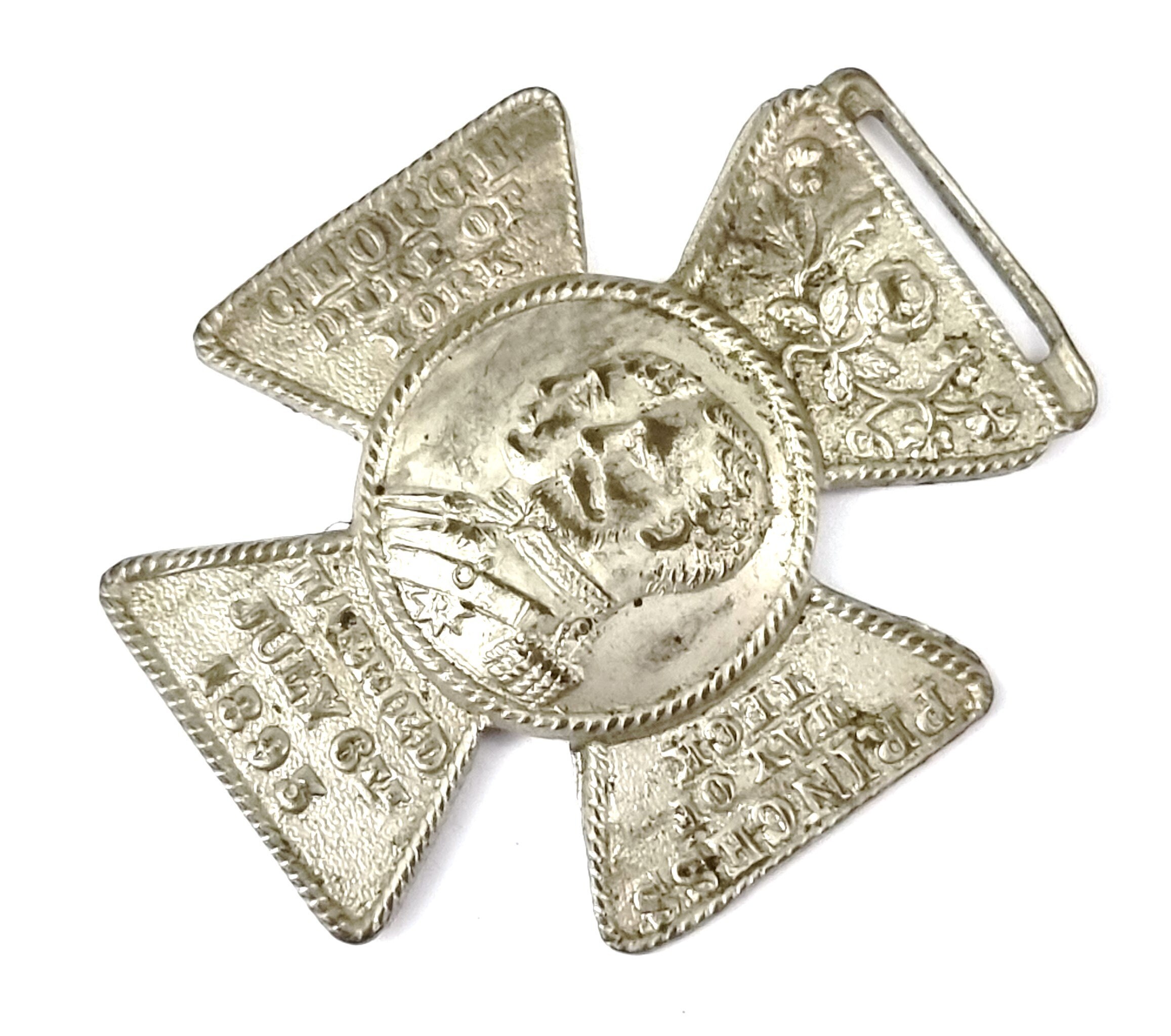 Historical Antique Medal, Maltese Cross, Royal Marriage, Duke of York ...