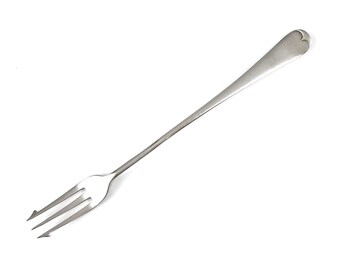 Traditional Flatware, Pickle Fork, Silver Plate, Kings Pattern, Shell Back, Elegant Flatware ...