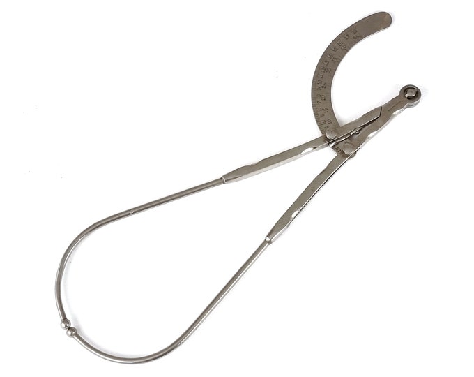 Vintage Craniometer, Measuring Head Size, Nickel Plated, Med Supply ...