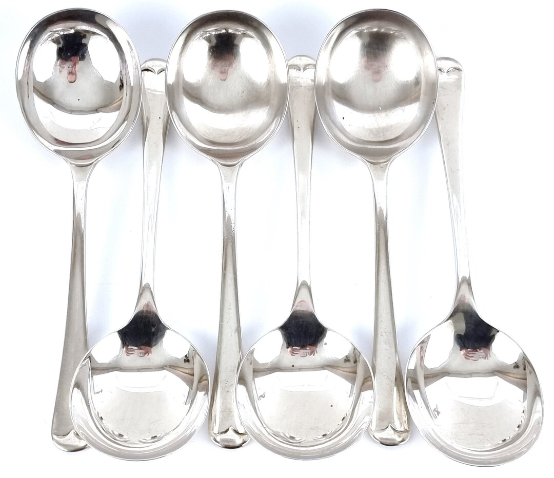 Historical Vintage, Military Flatware, Mess Room, Silver Plate, Soup ...