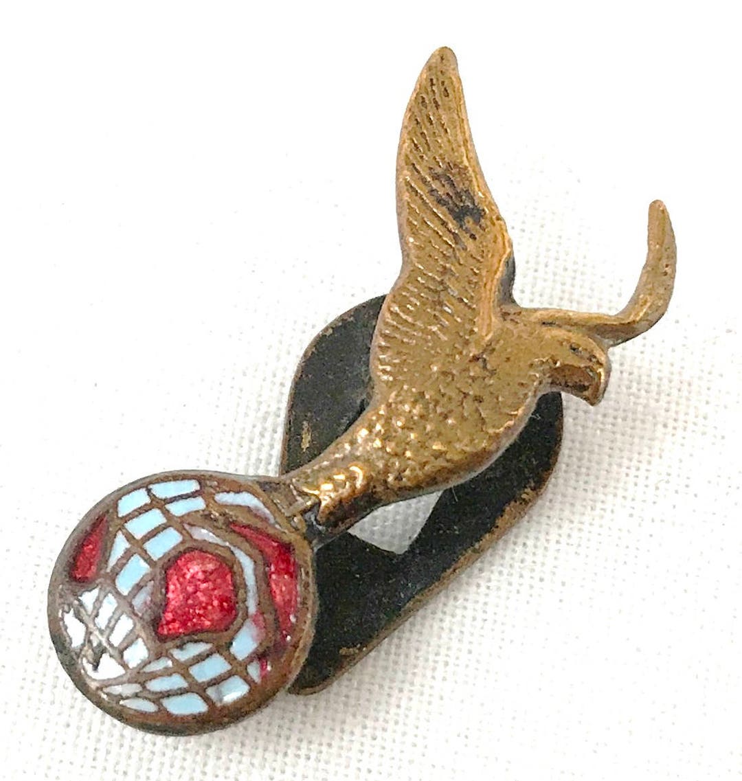 FREE POST - Vintage Collectible Button Lapel Badge, Royal Air Force ...