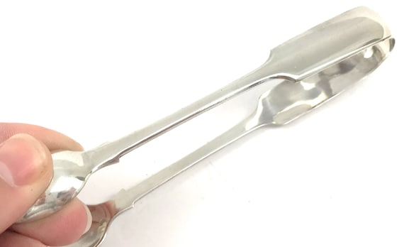 Cube Servers Victorian Table Antique Sugar Tongs Silver Plate Frederick ...