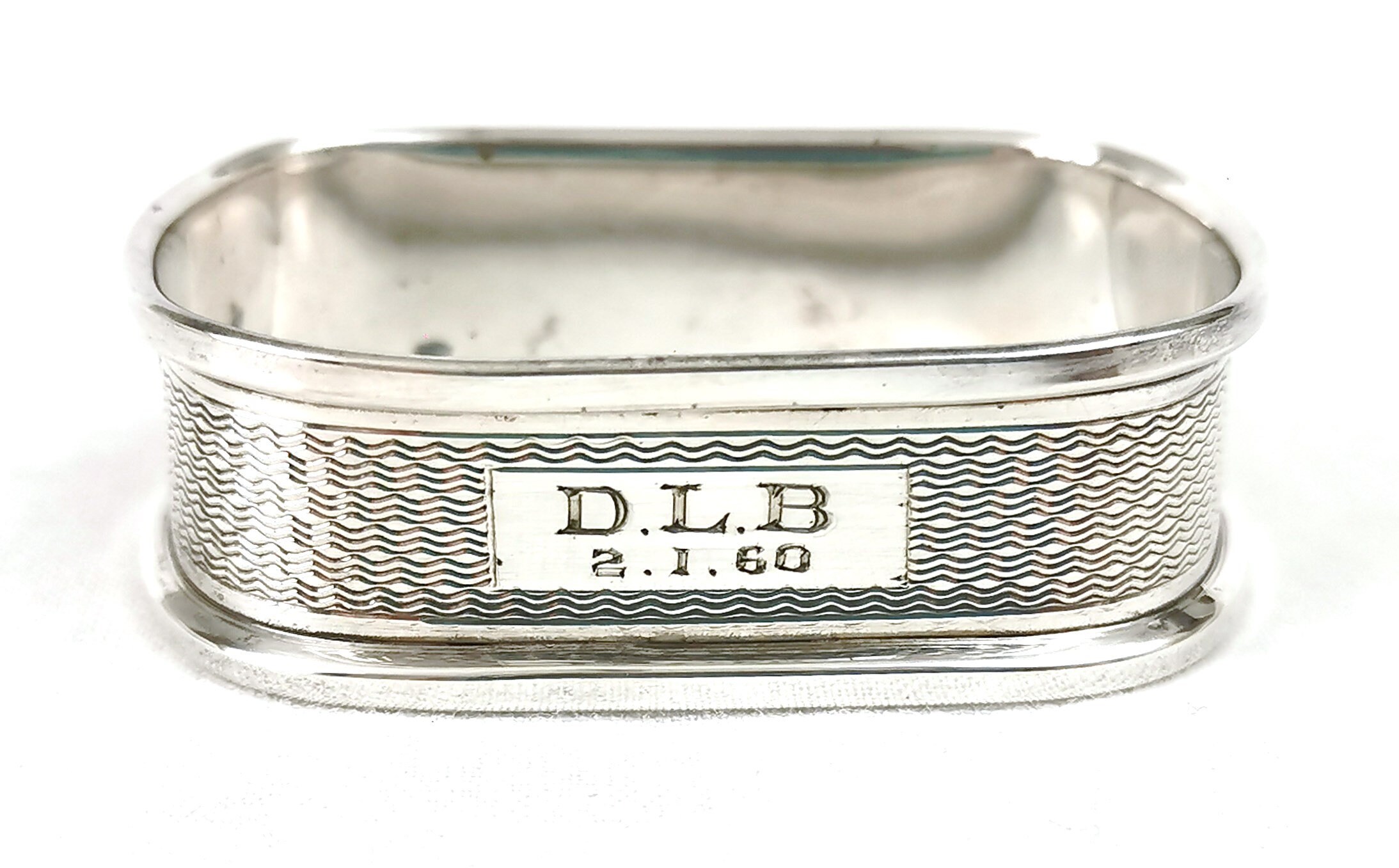 Traditional Silver Napkin Ring Serviette Ring Sterling - Etsy UK