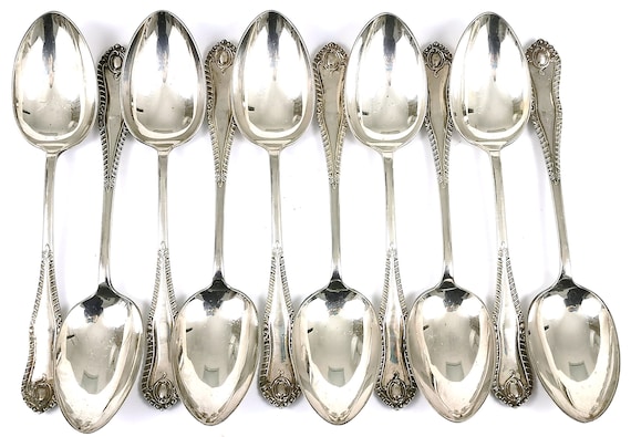 Scarce Antique Set of Spoons Table Spoons Serving Spoons | Etsy