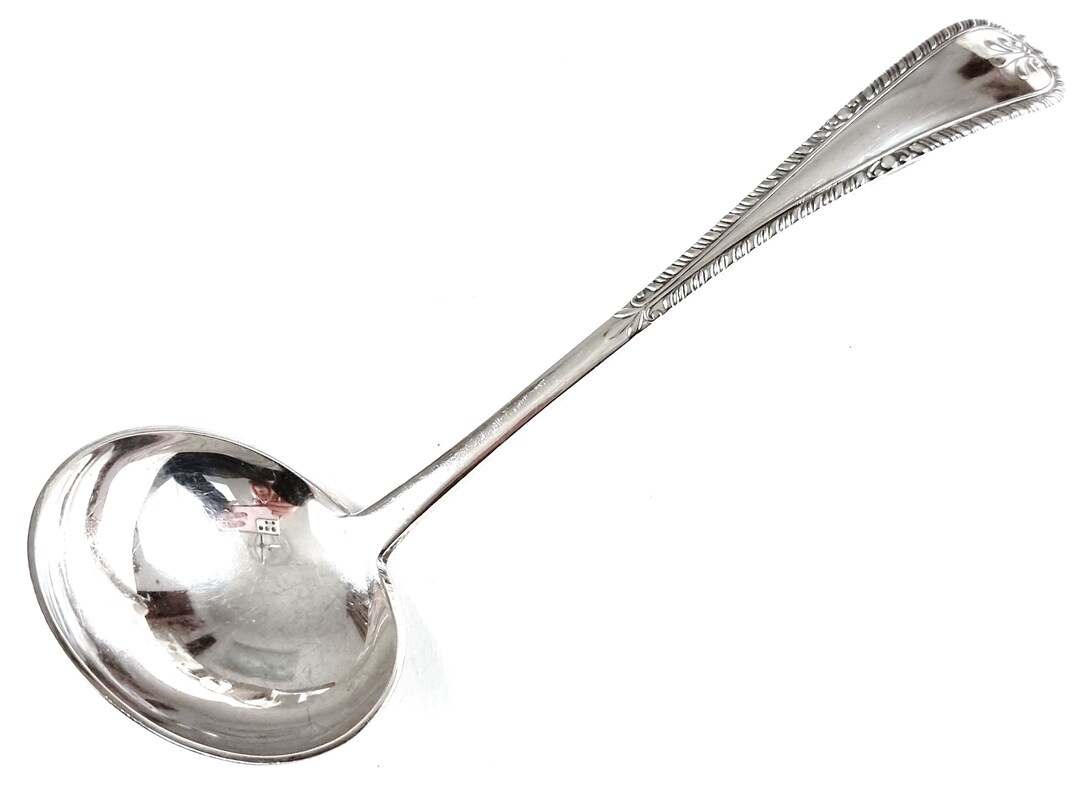 Traditional Antique, Sauce Ladle, Gravy Ladle, Serving Ladle, Silver ...