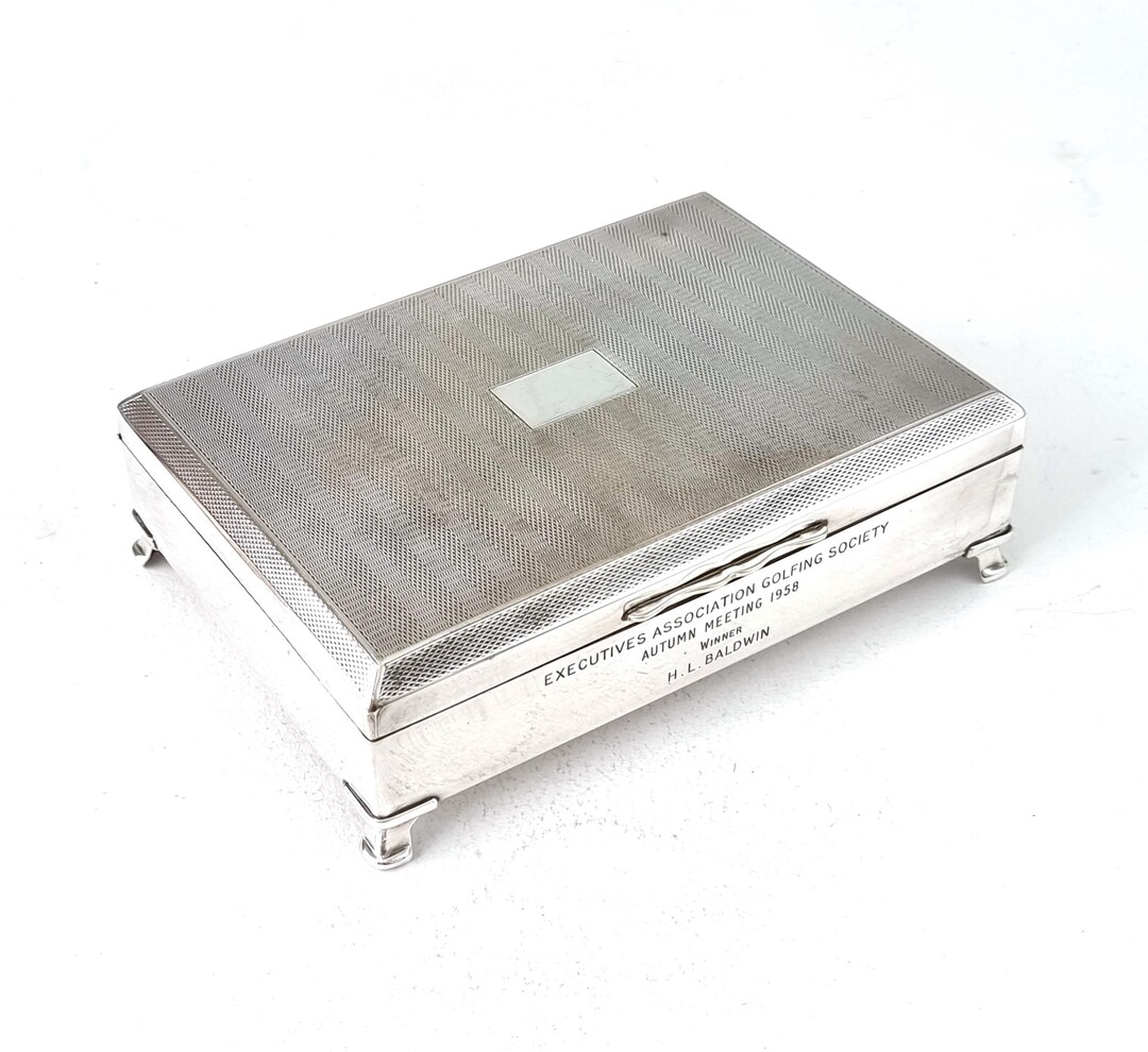 Vintage Cigarette Box, Executives Association Golf, 1958 Meeting ...